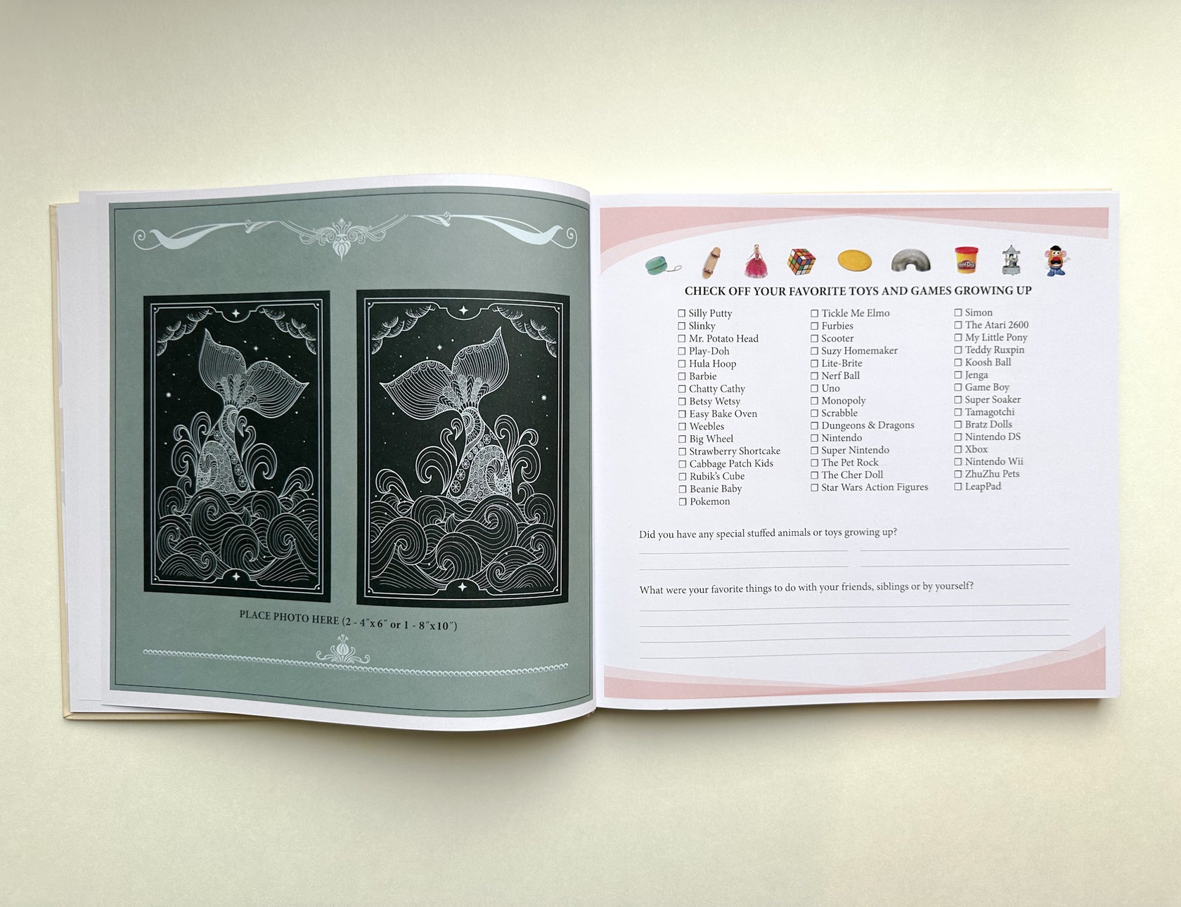 Back in My Day - Mom Story Memory Book – Stuff About Us Gifts Inc.